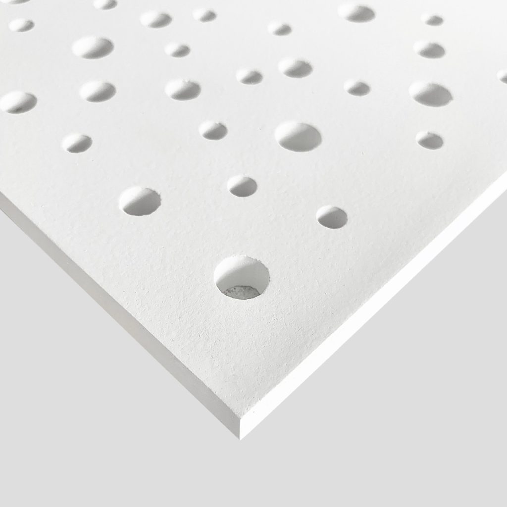 Acoustical Perforated Gypsum Tiles – The EJABI Modern